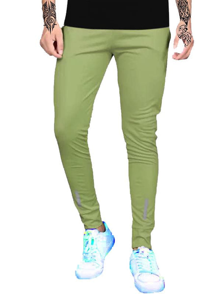 LookMark Men's Slim Fit Solid Lycra Blend Full Elastic Sport Wear Runn ...
