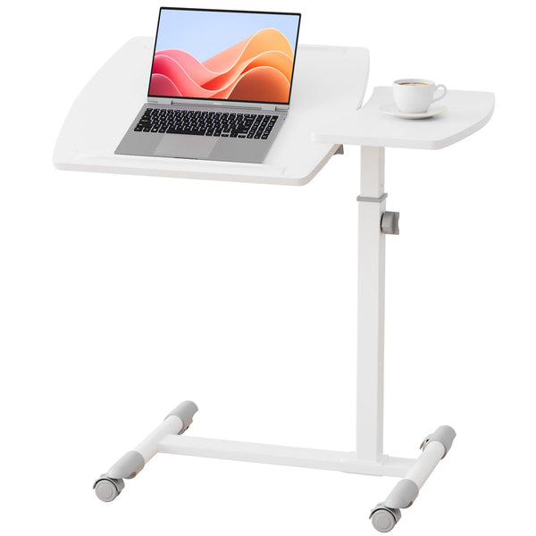 GTRACING Mobile Small Standing Desk, Tiltable Sit Stand Portable Rolli ...