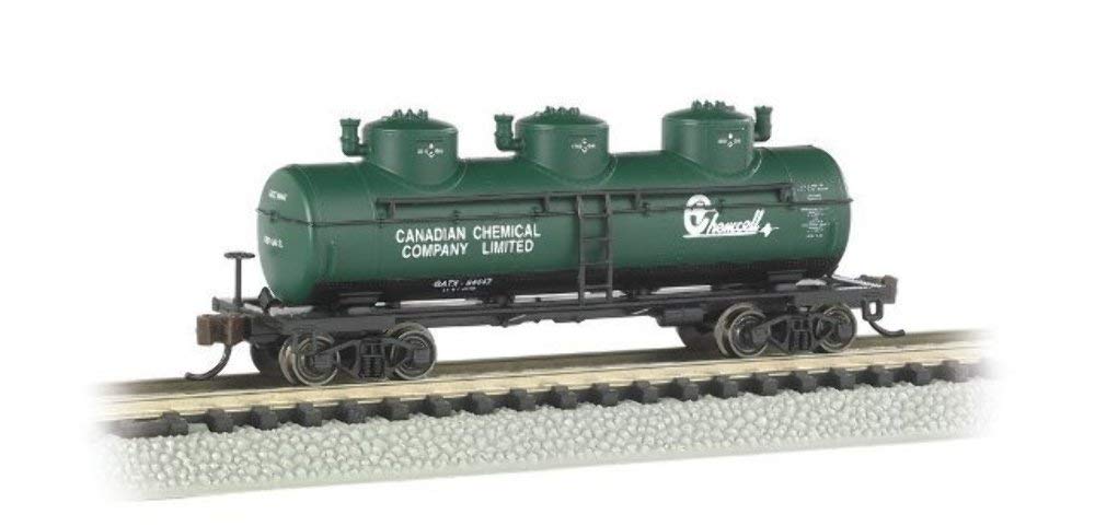 Bachmann Industries 3 Dome Tank Chemcell Car, N Scale– Slickpurchase