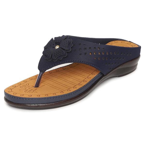 Ortho Joy Fancy Doctor Slippers For Women (Navy Blue),Navy Blue,5,B09V ...