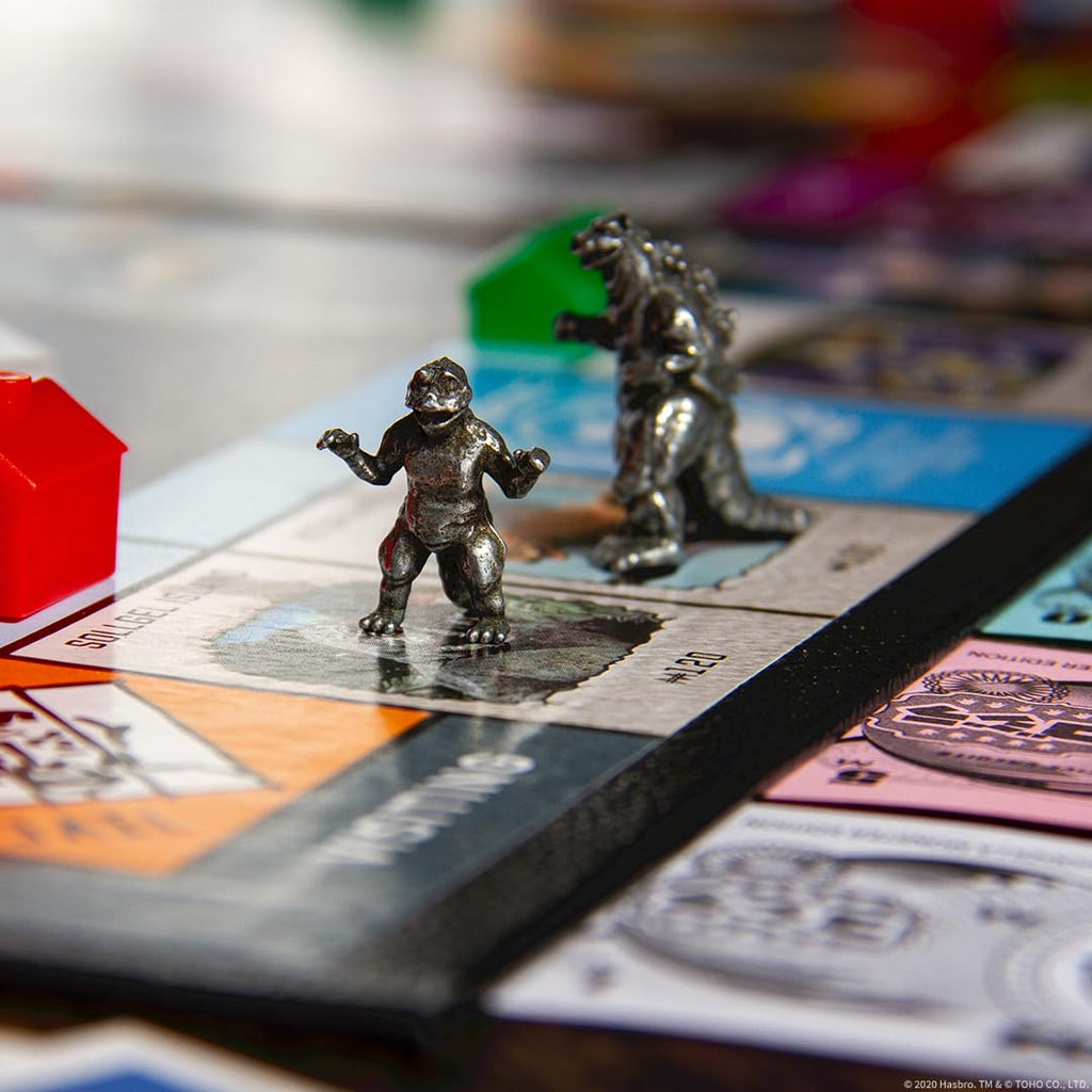 Monopoly: Godzilla | Based on Classic Monster Movie Franchise Godzilla ...