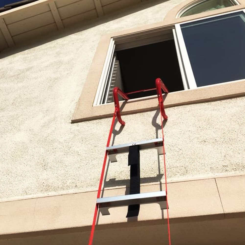 Hausse Retractable 2 Story Fire Escape Ladder, 13 Feet– Slickpurchase