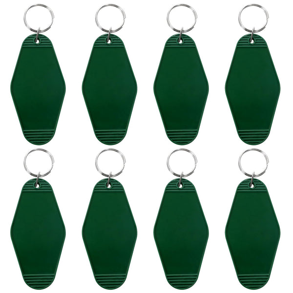 Pphtony 8Pcs Motel Keychain Blank Vintage Hotel Key Tags Holders For B ...