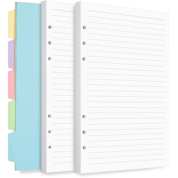 A5 Refill Paper, Planner Inserts for A5 Binder Budget Planner Journals ...