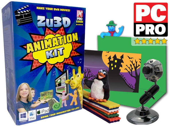Zu3D Complete Stop Motion Animation Software Kit For Kids Includes Cam ...