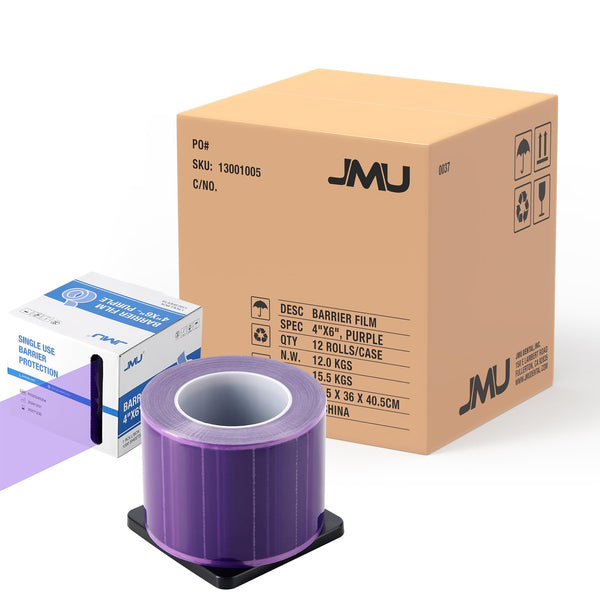 JMU Purple Barrier Film 12 Rolls, Barrier Film Tattoo 4 x 6 Barrier Ta ...
