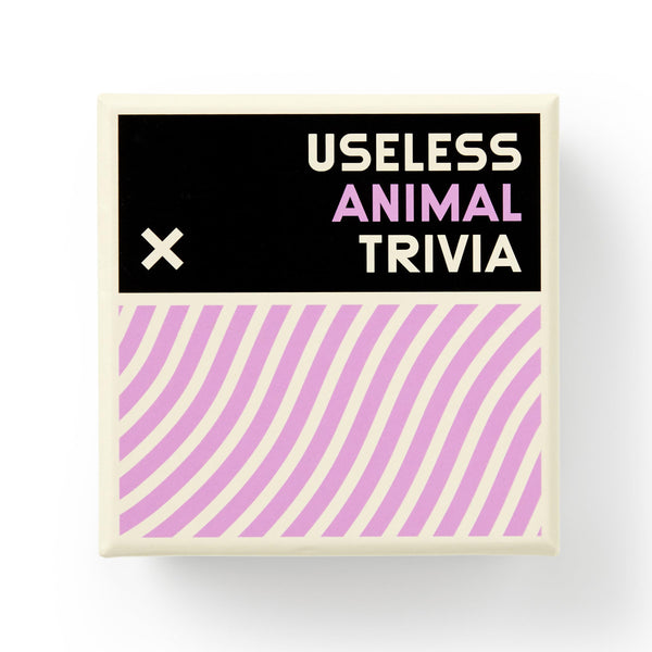 Brass Monkey Useless Animal - Trivia Card Game Set with 200 Unique Que ...