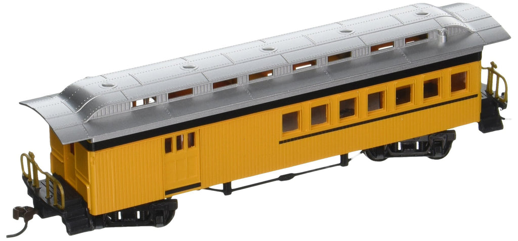 Bachmann Industries 1860 1880 Combine Painted Unlettered Car, Yellow ...