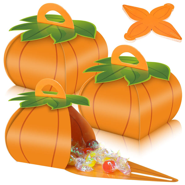 TaoBary 36 Pieces Thanksgiving Fall Party Favor Boxes Autumn Pumpkin C ...