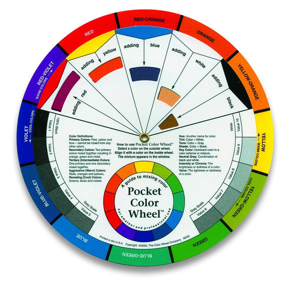 Mini Artist COLOR WHEEL Packaged– Slickpurchase