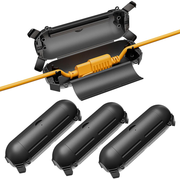 iwillink 4 Pack Outdoor Extension Cord Cover Waterproof - Weatherproof ...