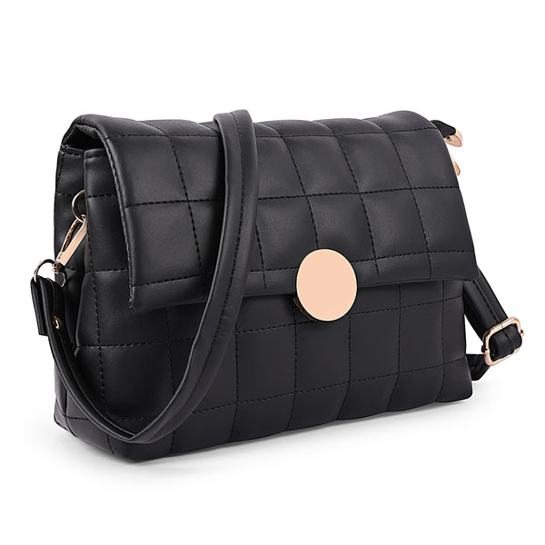 Adisa Women'S Girls Quilted Cross Body Sling Bag With Height Adjustabl ...