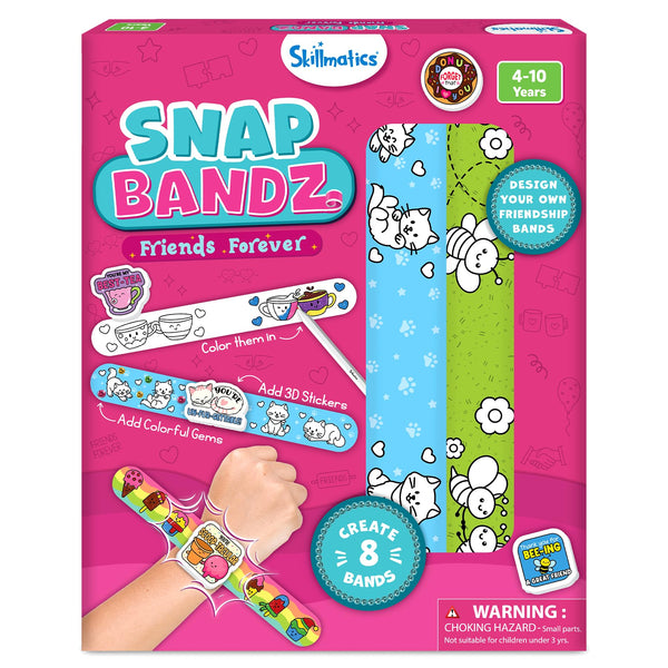 Skillmatics Craft Activity - Snap Bandz, Friendship Bands, Diy Jewelry ...