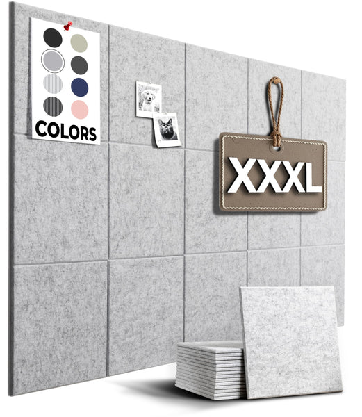WALLHERO Vision Board, Cork Board for Walls, 59x36 | 15 Pack | Felt Bu ...