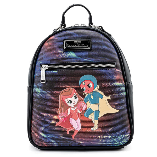 Loungefly Marvel Wanda Vision Chibi Womens Double Strap Shoulder Bag P ...