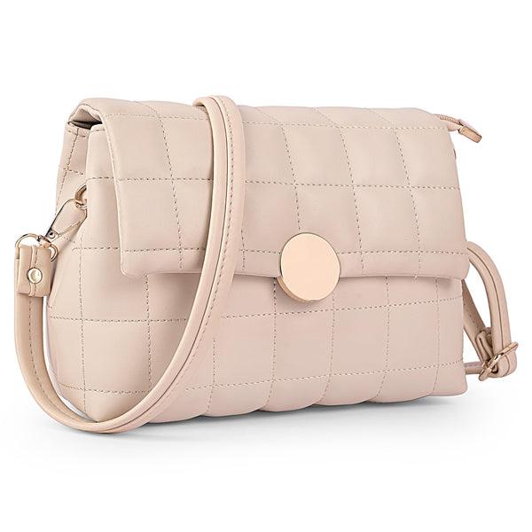Adisa Women'S Girls Quilted Cross Body Sling Bag With Height Adjustabl ...