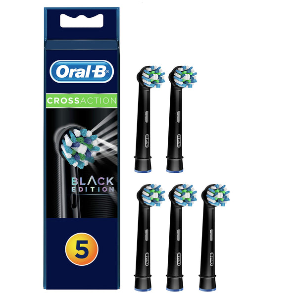 Oral-B CrossAction Toothbrush Heads - 16 Degree Bristles for Superior ...