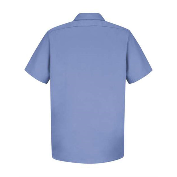 Red Kap Short Sleeve Uniform Shirt Tall Sizes - Light Blue, Xlt ...