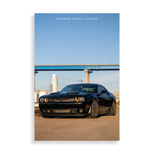Black on Black Hellcat Poster– Slickpurchase