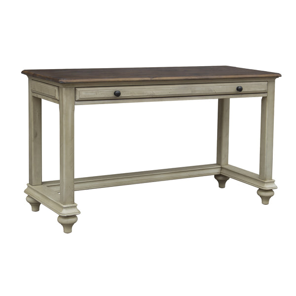 Sunset Trading Shades Of Sand Computer Desk | Vanity Table | Drawer ...