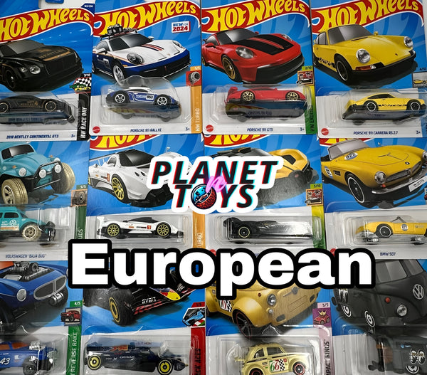 Hot Wheels European Cars – 1:64 Diecast | BMW, Audi, Mercedes & More ...