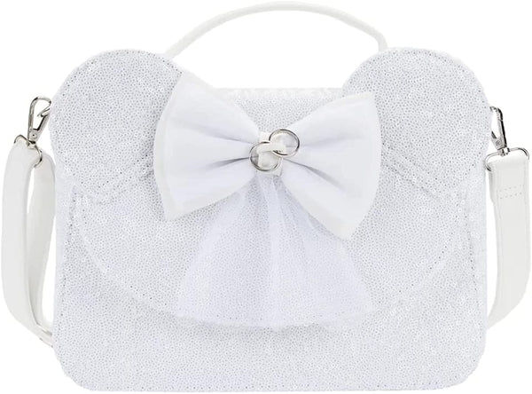 Disney Minnie Mouse Sequin Wedding Crossbody Bag– Slickpurchase