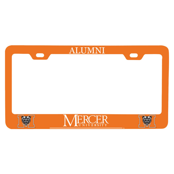 Mercer University Alumni License Plate Frame New For 2020– Slickpurchase