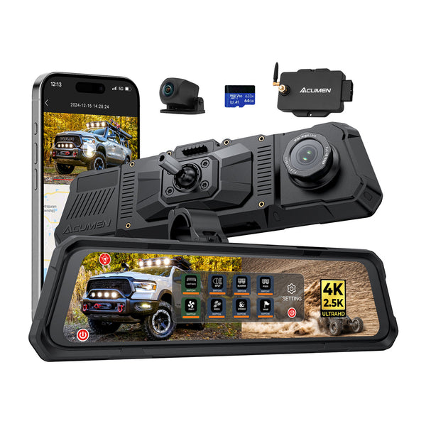 The Legend 2ch Waterproof Mirror DVR Switching System with 8-Gang in-C ...