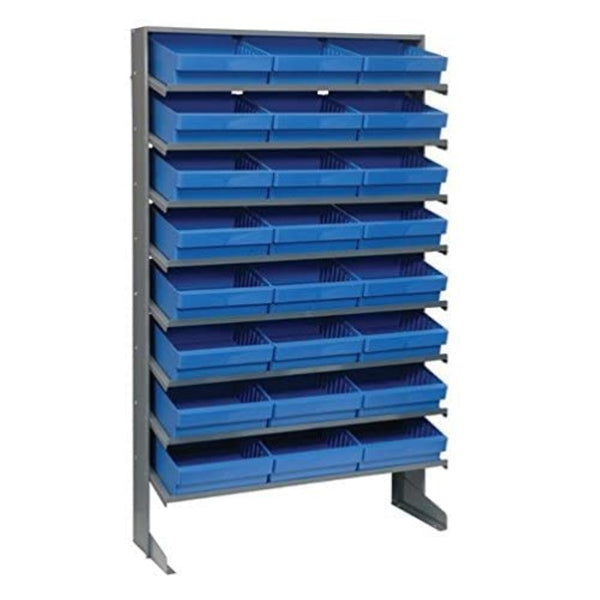 Pick Rack, Slopped, Single Sided, 12D X 36W X 63-1/2H, 400 Lbs. Capaci ...