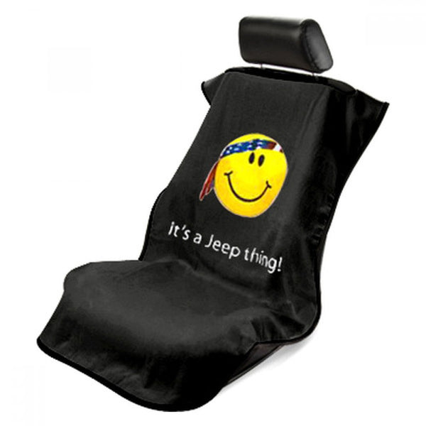 Jeep Black Smiley Face Seat Armour– Slickpurchase