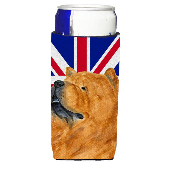 Chow Chow With English Union Jack British Flag Ultra Beverage Insulato ...