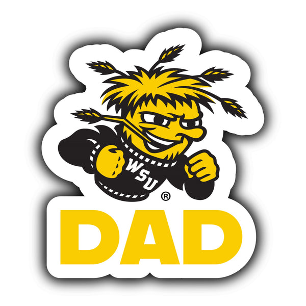 Wichita State Shockers Proud Dad Die Cut Decal 2-Pack– Slickpurchase