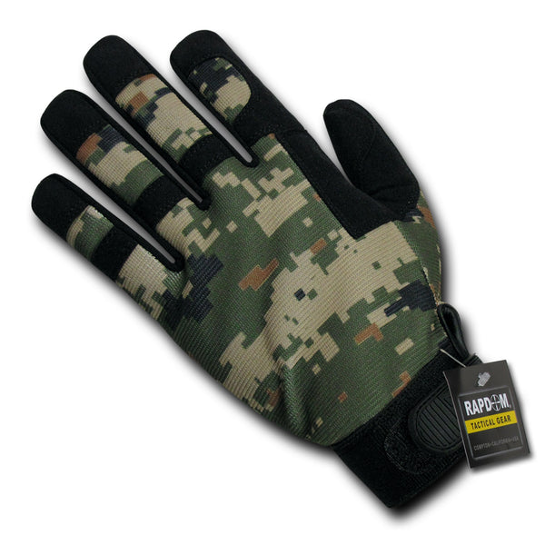 Digital Camo Tactical Glove, Woodland, S– Slickpurchase