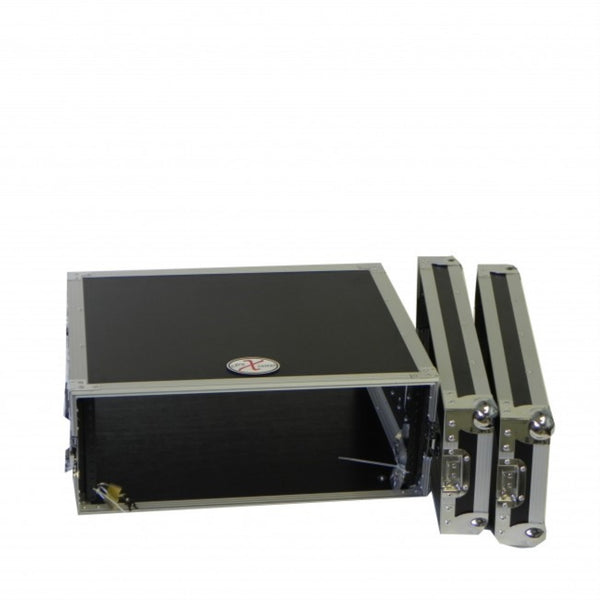 Prox X-4Ue 4U Deluxe Effects Rack 14 Deep Rail To Rail W/Handles ...