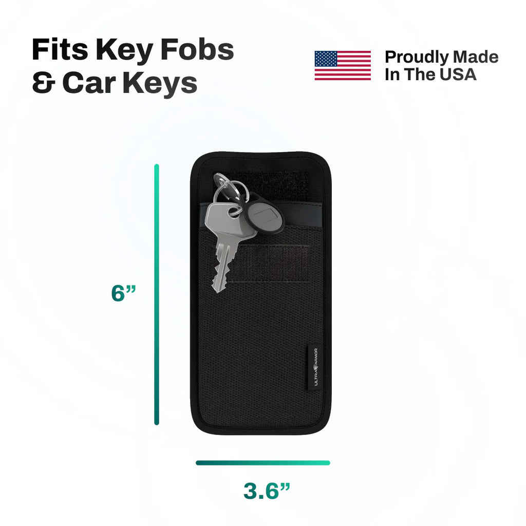 Ultra Armor Cybersecurity & Privacy Key Fob Faraday Bag– Slickpurchase