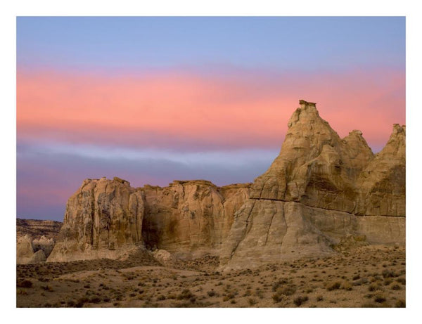 Sandstone Formations In Kaiparowits Plateau, Grand Staircase, Escalant ...